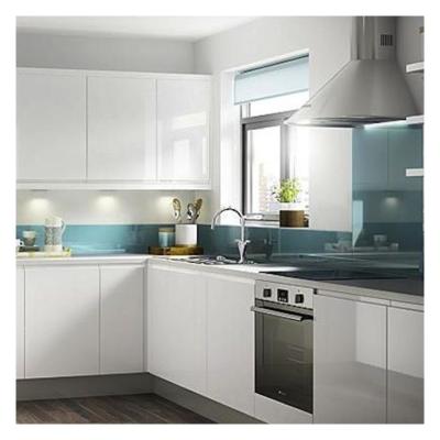 Cina Armadi modulari per piccole cucine in finitura lucida lucida e colore Ral personalizzato in vendita