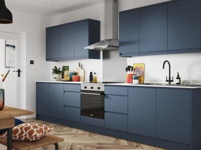 Cina Armadio da cucina completo con materiale Mdf in stile di design moderno in vendita
