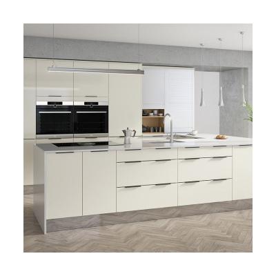 China Op maat gemaakte verniskleur compleet sets keukenkasten voor de markt in modern design Te koop