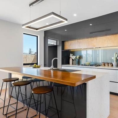 Cina Moderni disegni di armadietti da cucina per ristrutturare vecchie cucine Bianco lucente e mobili in vendita
