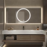 China Rectangle Customized Size Apartment Modern Style Bathroom Vanity Set Customized Order for sale