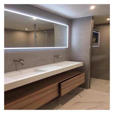 Cina Crea un aspetto moderno nel tuo bagno con il vano di pareti in compensato e lo specchio a led in vendita