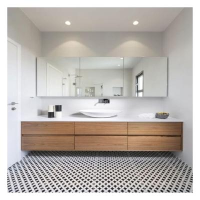 Cina Crea un aspetto moderno nel tuo bagno con il vano di pareti in compensato e lo specchio a led in vendita