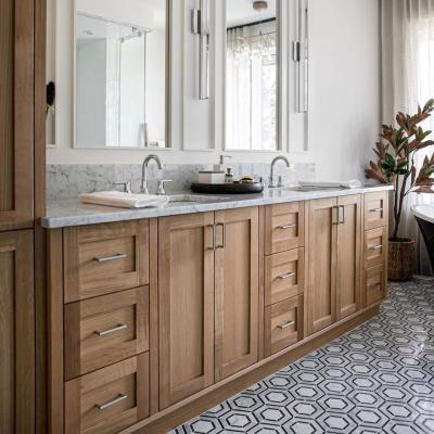China 2024 Ontwerp Beveled Edge Countertop Edge MDF deurmateriaal Modulair Keukenkastje Te koop