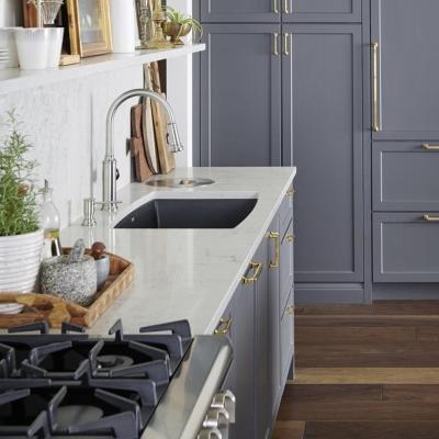 Cina American Shaker Kitchen Cabinet Set con carcassa in MDF e piano da tavolo in quarzo in vendita