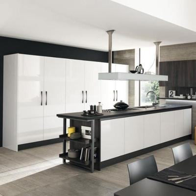 China Home Moderne Flat Pack Smart Kitchen Pantry Modulaire Keukenmeubilair Kasten voor Villa Te koop