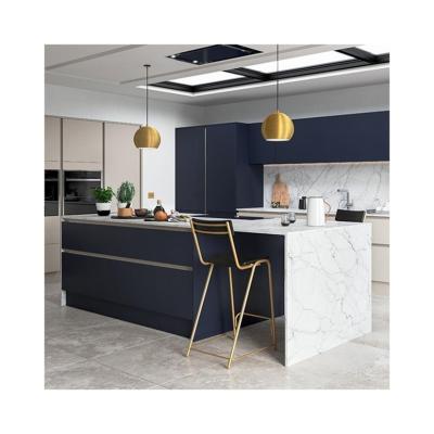 China Custom Contemporary Duurzame Keuken Kasten Eilanden Voor Villa Renovatie Project Te koop