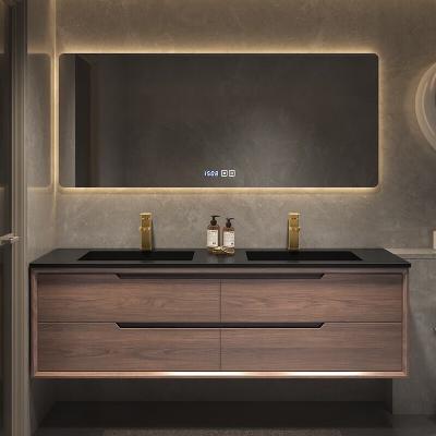 Cina Armadietto da bagno montato a parete con cassetto e specchio senza maniglia in vendita