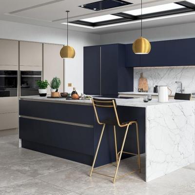 Cina E1 Particleboard Home Modular Ready Made Cabinet Design con bancone di quarzo in vendita