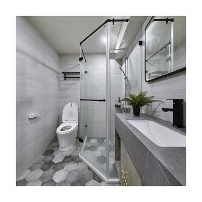 China Contemporary Wall Mounted Bathroom Vanity Set With Smart Mirror Cabinet Width 38-46 for sale