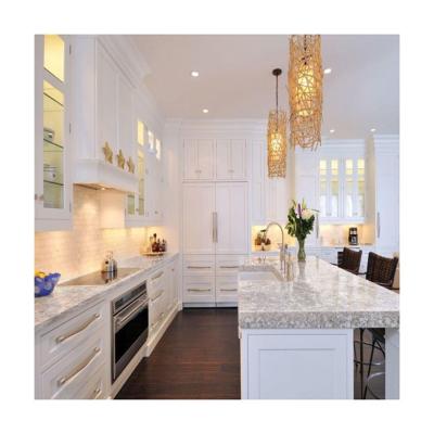 China Waterdicht Branddicht Melamine Board Keukenkasten Meubelsets met modern ontwerp Te koop