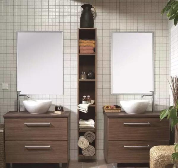 Quality European Style Bathroom Vanity with Handle-Free Design and Customized Color for sale