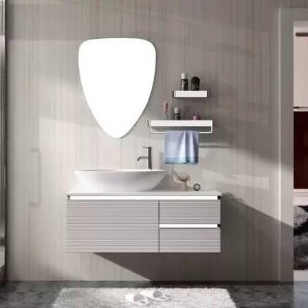 Quality European Style Bathroom Vanity with Handle-Free Design and Customized Color for sale