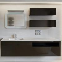 China Rectangle Double Side Cabinet Waterproof Bathroom Vanity with Mirror Include Mirror Yes for sale