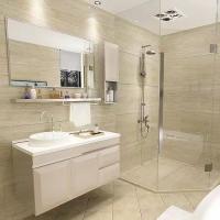 China Customized Italian Bathroom Vanity with LED Mirror YALIG Customizable Color and Design for sale