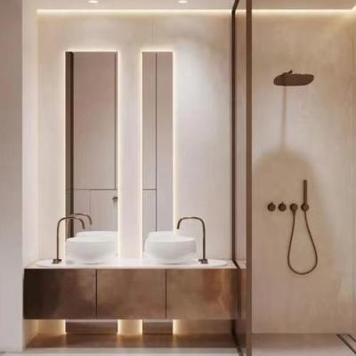 Cina Bagno per hotel a parete Vanity YALIG Armadio moderno con bancone incluso in vendita