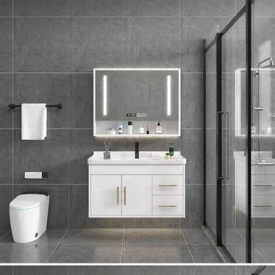 Cina YALIG Australia's PVC Cabinet Bathroom Vanity per appartamenti Trattamento superficiale acrilico in vendita