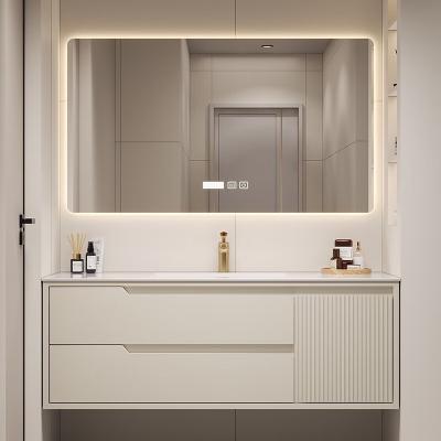 Cina Arredamento moderno per il bagno YALIG Comodino solitario galleggiante con trattamento superficiale acrilico in vendita