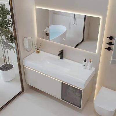 Cina Arredamento moderno per il bagno YALIG Comodino solitario galleggiante con trattamento superficiale acrilico in vendita