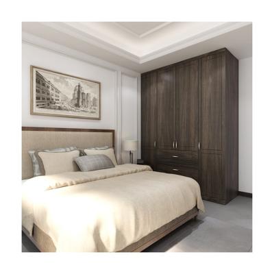China YALIG Corner Melamine Wardrobe Bedroom Set Your Ultimate Storage Solution for sale
