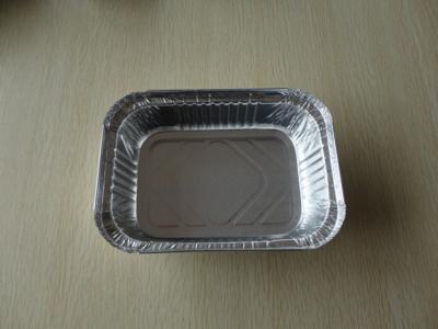 China pratos descartáveis da folha de lata dos recipientes da folha 700ml de alumínio para o cozimento do alimento à venda