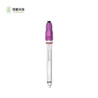 China Analog pH Electrode Sensor 2-12pH Range with 0-80°C Temperature for Water and Pool Monitoring for sale