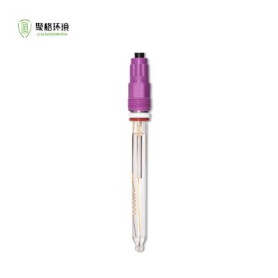 China 0-14pH Porous Ceramic Glass PH Electrode Analog PH Sensor For Seawater Salt Water for sale