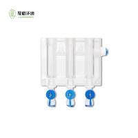 China A584-3 3 Hole Flow Cell for Laboratory Analysis Durable 10mm Path Length for sale