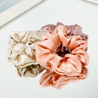 Cina Peso variopinto sano 0.03kg di Scrunchies della seta di gelso dell'arco dei capelli in vendita