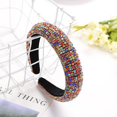 Cina Decorazione dei capelli delle signore della fascia della seta di gelso di Bling 100 del cristallo di rocca in vendita