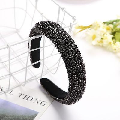 Cina Decorazione dei capelli delle signore della fascia della seta di gelso di Bling 100 del cristallo di rocca in vendita
