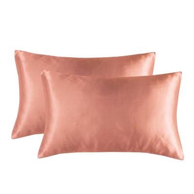 Cina Federa di seta di Bedsure 100, coperture di seta pure lunghe del cuscino tessute 25mm in vendita