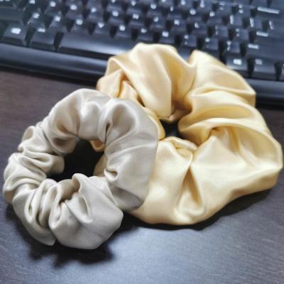 Cina 600TC notte Scrunchies di seta, arco dei capelli della seta di gelso di 16 Momme in vendita