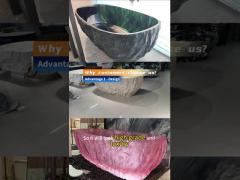 Luxury solid surface bathtub with modern design