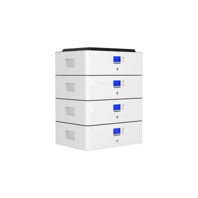 China Dustproof Stackable Energy Storage Lithium Battery 6000 Cycles With Remote Monitor for sale