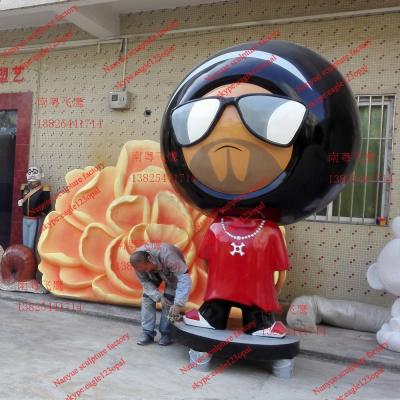 China event party sculpture mascot statue  strong fiberglass material in garden/ plaza/ shopping mall for attraction for sale