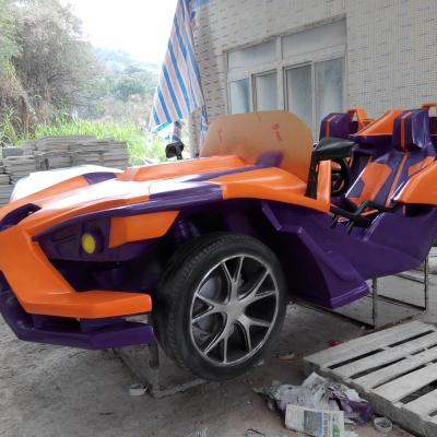 China Hotel mall deco Ferrari car model multi-color fiberglass as decoration statue in car shop/ Hotel/ Celebrating party for sale
