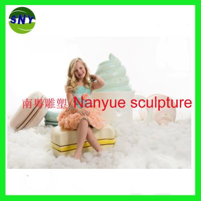 China props and oddities photograph statue item made by fiberglass in / shopping mall/photographer room for sale