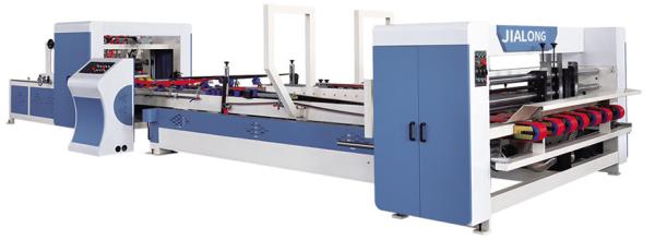 Full automatic high speed carton folder gluer machine