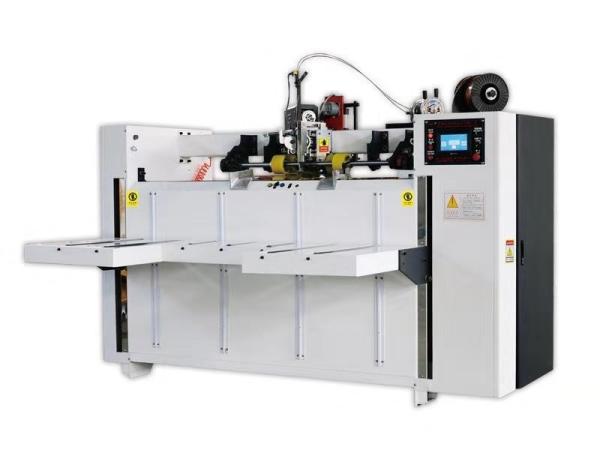 semi automatic High speed carton stitcher machine single piece type