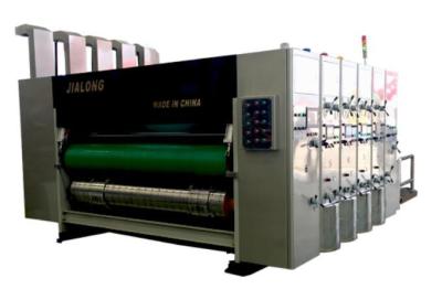 China JLA Full automatic high speed flexo printer slotter die cutter stacker machine for sale