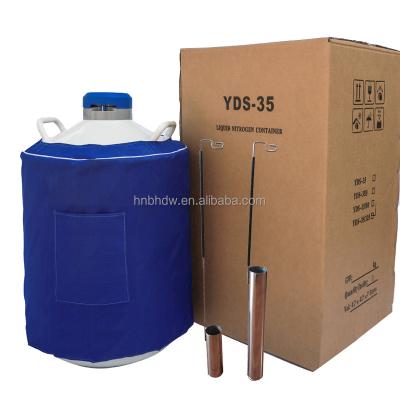 China 30/33liter 35l Cryogenic Freezer for Bovine Biological Samples and Semen at Affordable for sale
