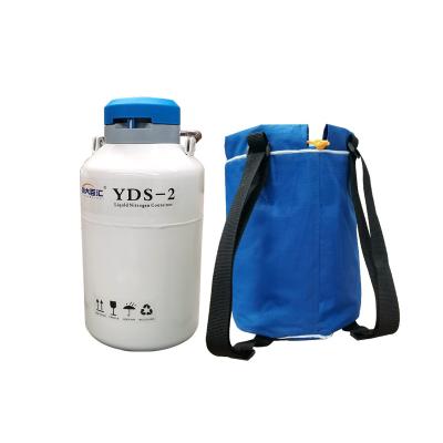 China 25*25*47 Medium LN2 Liquid Nitrogen Container for Veterinary Frozen Sample Semen Tanks for sale