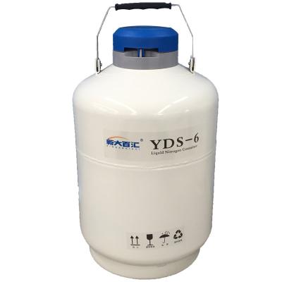 China Liquid Nitrogen Storage 5L Vacuum Flask for Veterinary Clinic and Artificial Insemination for sale