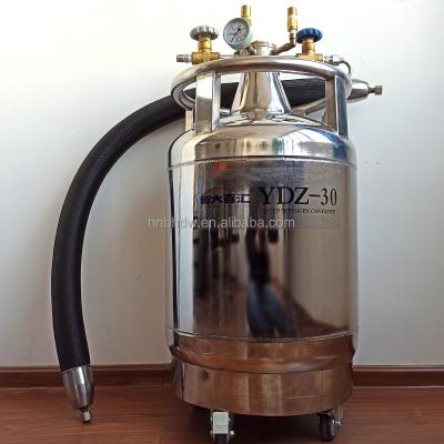 China Long Service Life and Design 175l Self-pressurized Liquid Nitrogen Vessel for Laboratory for sale
