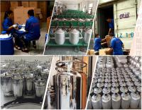 China 150mm Customized Circular Square Liquid Nitrogen Container for Semiconductor Chip Cooling for sale