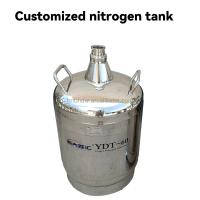 China 150mm Customized Circular Square Liquid Nitrogen Container for Semiconductor Chip Cooling for sale