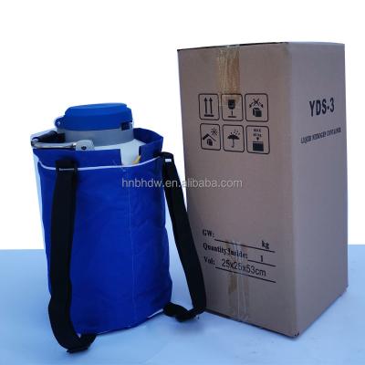 China Medium LN2 Liquid Nitrogen Cow Artificial Insemination Tank for Frozen Bovine Semen for sale