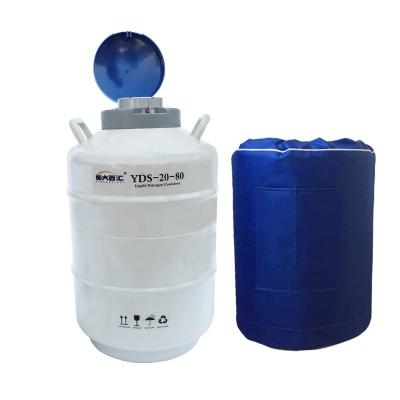 China Sample Vaccination 80mm Obstetric Appliances Liquid Nitrogen Freezing Cryogenic Tank for sale