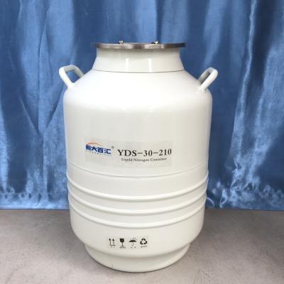 China 30L 210mm Big Caliber Liquid Nitrogen Container for Automobile Engine Cold Assembly for sale